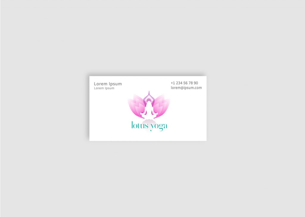 Yoga Business Card Design - Explosionweb Solutions Blog